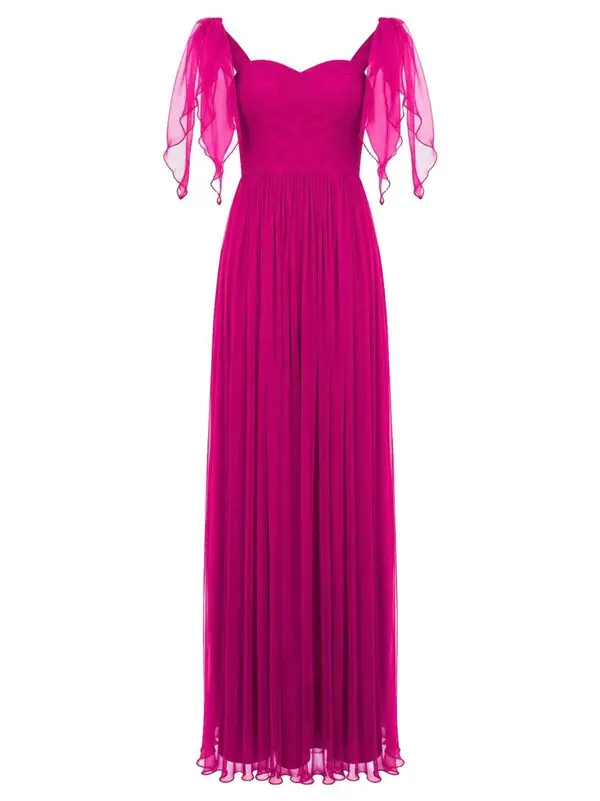 ROSERRY Elizabeth Silk Gown - Green