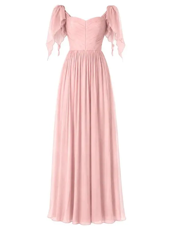 ROSERRY Elizabeth Silk Gown - Green