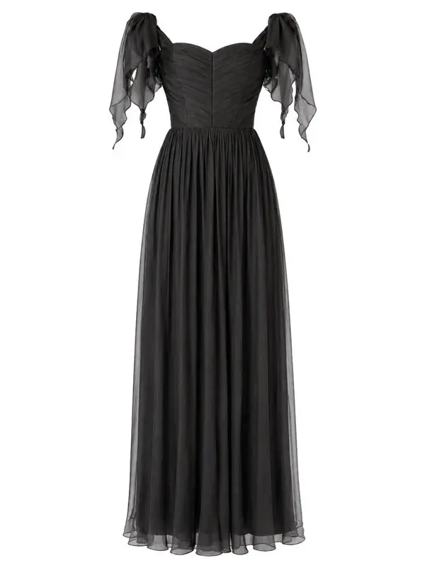 ROSERRY Elizabeth Silk Gown - Green
