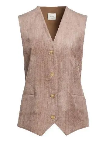 ALYSI Viscose Tailored Vest - Grey