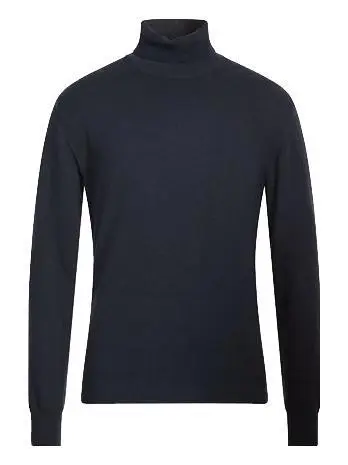 WOOL & CO Merino Wool Turtleneck - Navy