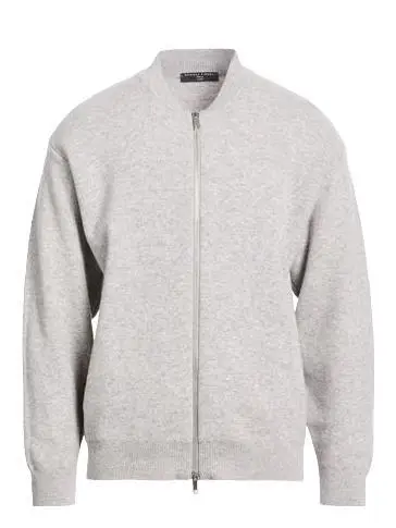 DANIELE FIESOLI Light Merino Wool And Cashmere Blend Cardigan - Grey