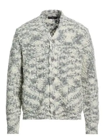 DANIELE FIESOLI Light Wool Blend Cardigan - Grey
