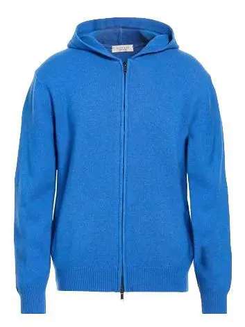 WOOL & CO Wool And Polyamide Cardigan - Blue