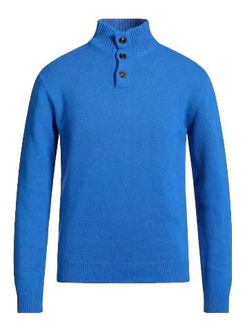 WOOL & CO Azure Wool And Polyamide Sweater - Blue