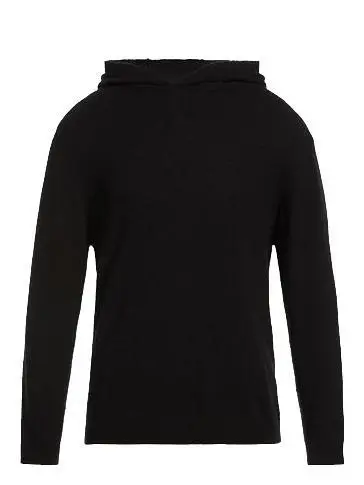 DANIELE FIESOLI Merino Wool, Polyamide, And Cashmere Hooded Sweater - Black