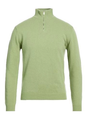 WOOL & CO Mélange Fine Knit Sweater - Light Green
