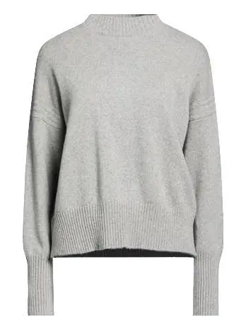 DANIELE FIESOLI Danielle Fiesoli Cashmere Mock Neck Sweater - Grey