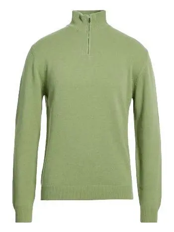 WOOL & CO Lambswool Blend Sweater - Sage Green