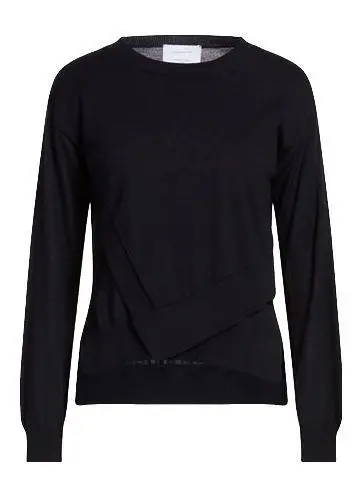 DANIELE FIESOLI Midnight Merino Wool Crewneck Sweater - Blue