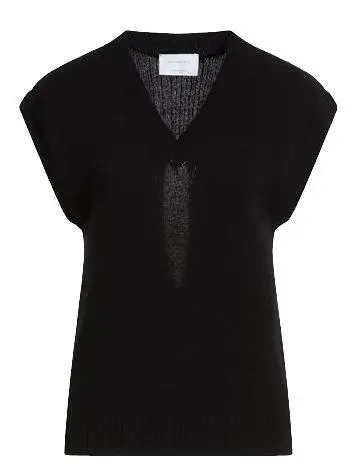 DANIELE FIESOLI Cashmere V-neck Sweater - Black