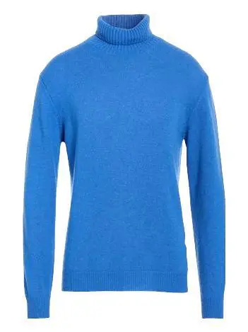 WOOL & CO Wool Turtleneck - Blue