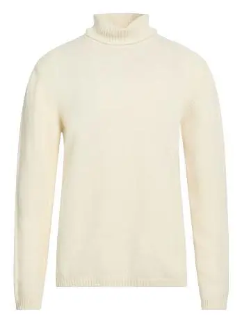 DANIELE FIESOLI Cream Merino Wool Turtleneck - White