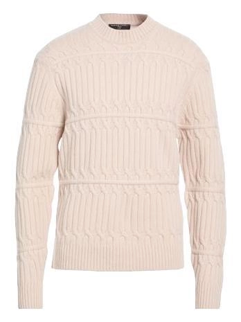 DANIELE FIESOLI Merino Wool & Cashmere Crewneck Sweater - Blush