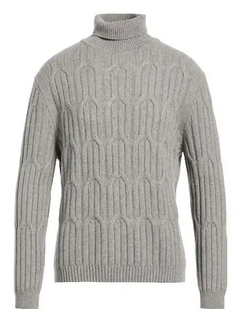 DANIELE FIESOLI Light Cashmere Turtleneck - Grey