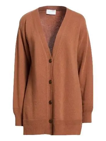 DANIELE FIESOLI Wool And Cashmere Cardigan - Brown