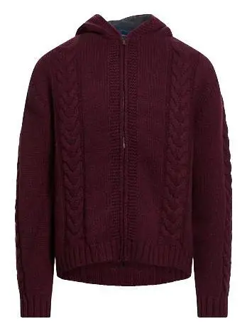 DANIELE FIESOLI Mélange Wool And Polyamide Hooded Jacket - Red