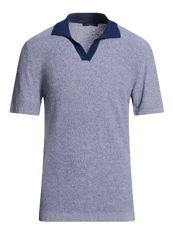 BELLWOOD Cotton Polyamide Bouclé Sweater - Blue
