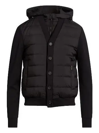 MOORER Goose Down Puffer Jacket - Black