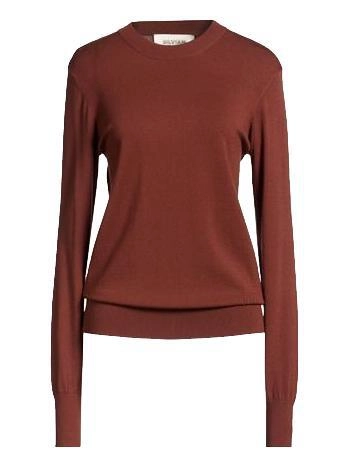 SILVIAN HEACH Viscose And Polyester Knit Sweater - Tan