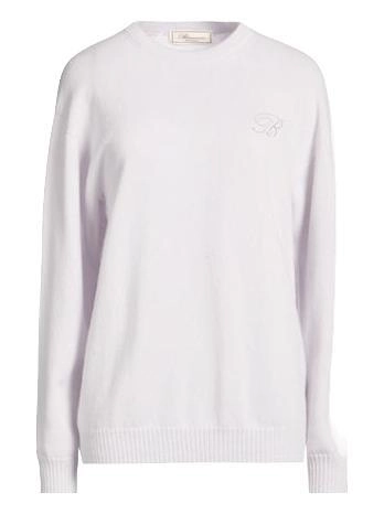 Blumarine Cashmere Crewneck Sweater - Light Grey