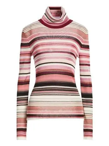 Missoni Striped Turtleneck - Pink