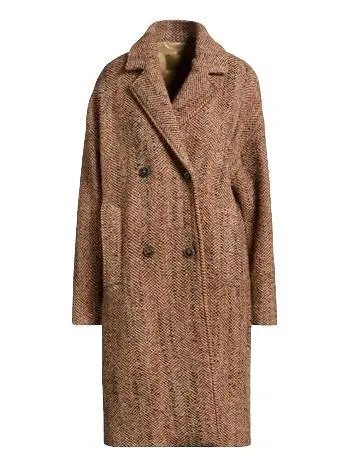 Momoni Virgin Wool Blend Coat - Beige