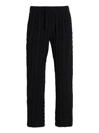 Dolce & Gabbana Virgin Wool & Cashmere Blend Pants - Black