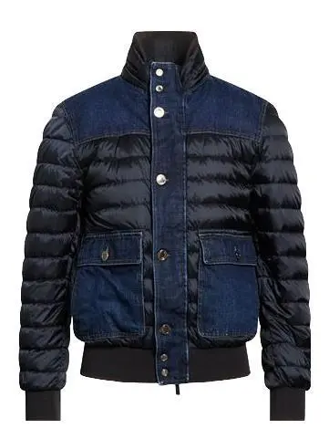 MOORER Midnight Puffer Jacket - Blue