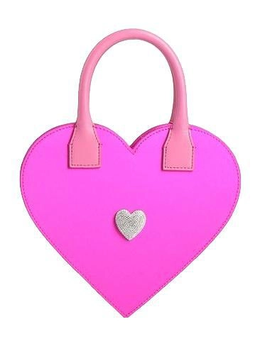 Mach & Mach Textile Fibers Handbag - Fuchsia