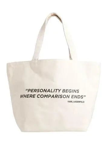 Karl Lagerfeld Shopper Bag - White