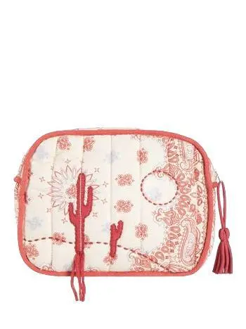 ARIZONA LOVE Cotton Linen Handbag - White