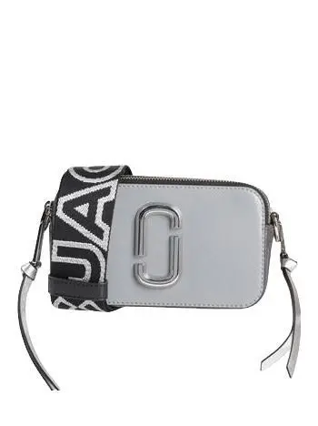 Marc Jacobs Multicolor Embellished Leather Camera Bag - Grey