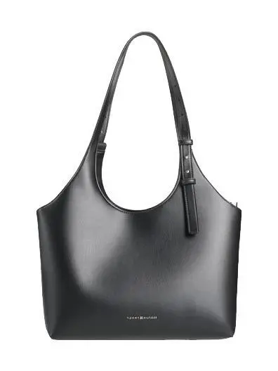 Tommy Hilfiger Polyurethane Shoulder Bag - Black