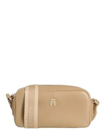 Tommy Hilfiger Cross-body Bag In Polyurethane - Beige