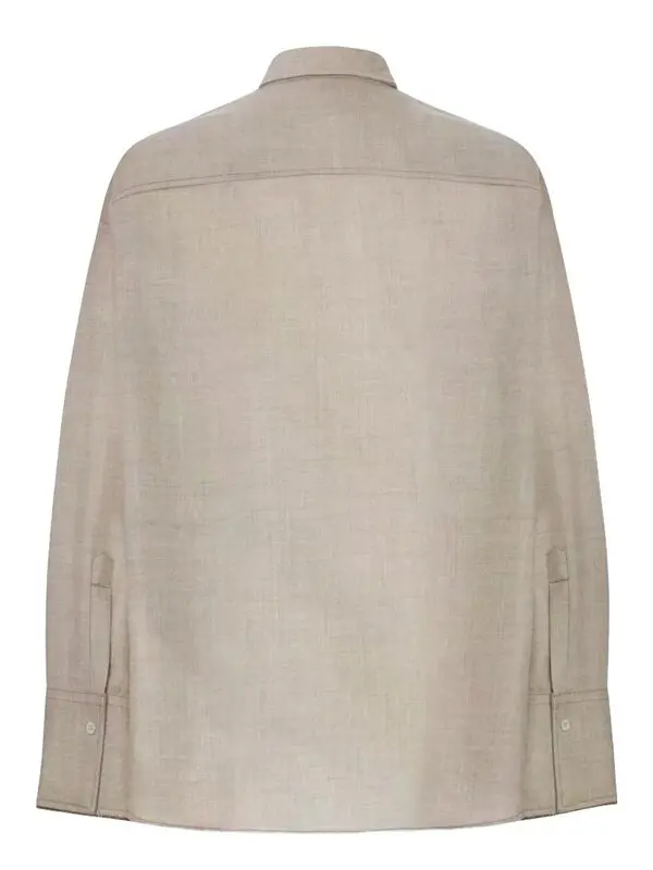 Brunello Cucinelli Cashmere Long-sleeve Shirt - Neutrals