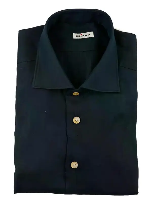 Kiton Casual Button-up Shirt - Blue