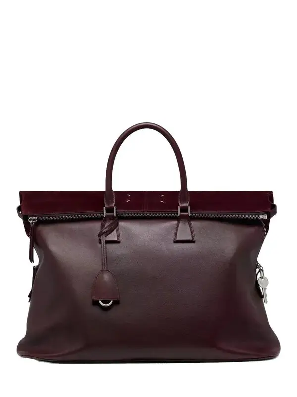 MAISON MARGIELA Xl 5ac Soft Leather Shoulder Bag - Red