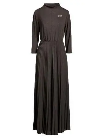 OLTRE Knitted Maxi Dress - Grey