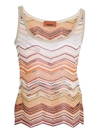 Missoni Knit Tank - Beige
