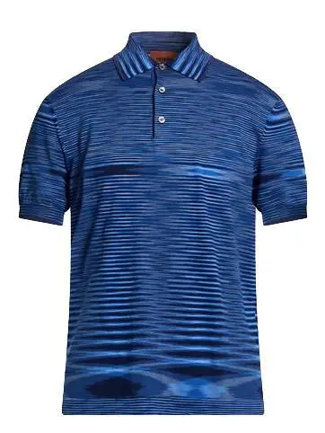 Missoni Polo Shirt Size Cotton - Navy