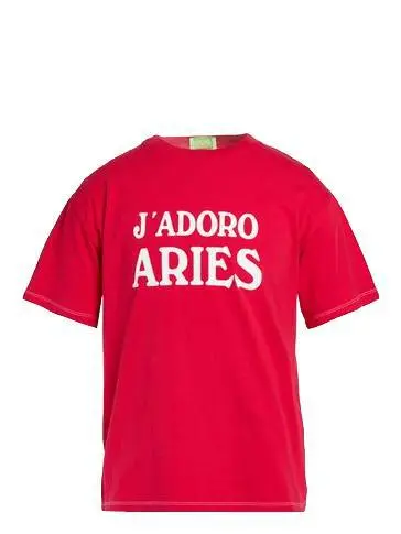 Aries T-shirt Size Cotton - Red