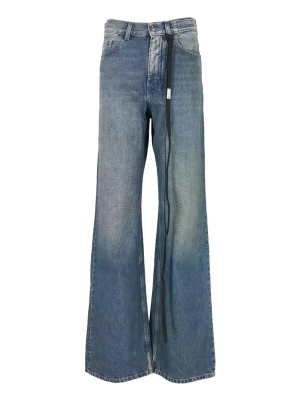 ANN DEMEULEMEESTER Genoveva Flared Jeans - Blue