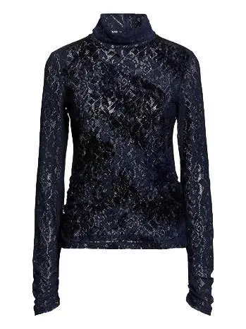High Turtleneck Midnight Nylon Elastane - Blue