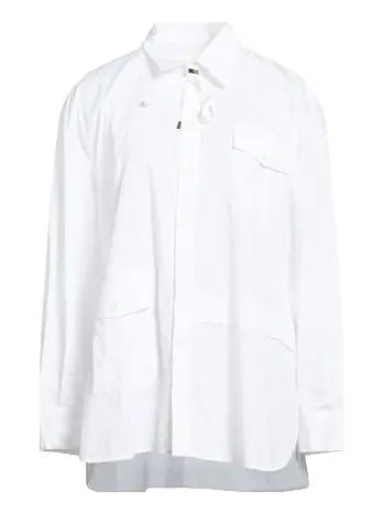 High Cotton Poplin Shirt - White