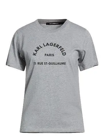 Karl Lagerfeld Cotton T-shirt - Grey