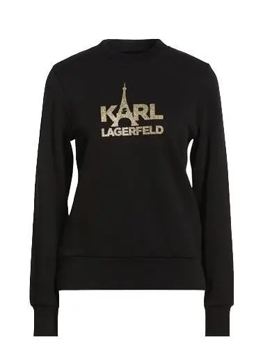 Karl Lagerfeld Embellished Crewneck Sweatshirt - Black