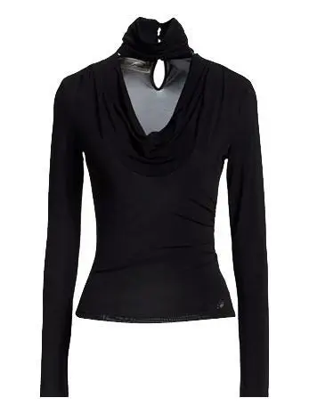 Blumarine Long Sleeve Jersey Top - Black
