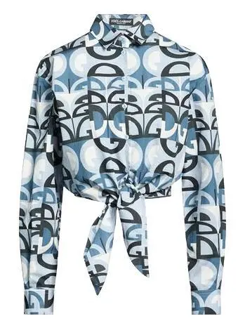 Dolce & Gabbana Sky Cotton Shirt - Blue
