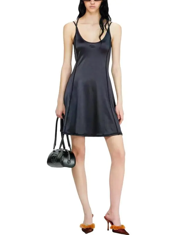 DIESEL® D-immy Flared Mini Dress - Grey